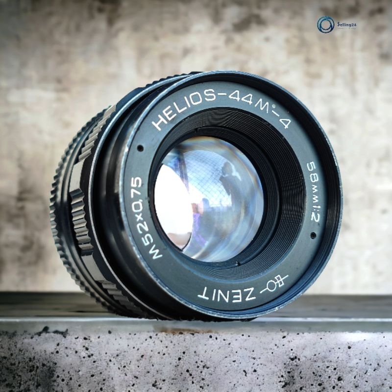 เลนส์มือหมุน Helios 44M-4 58mm F/2(16) USSR Lens หน้าเลนส์ 52 มม M42 ...