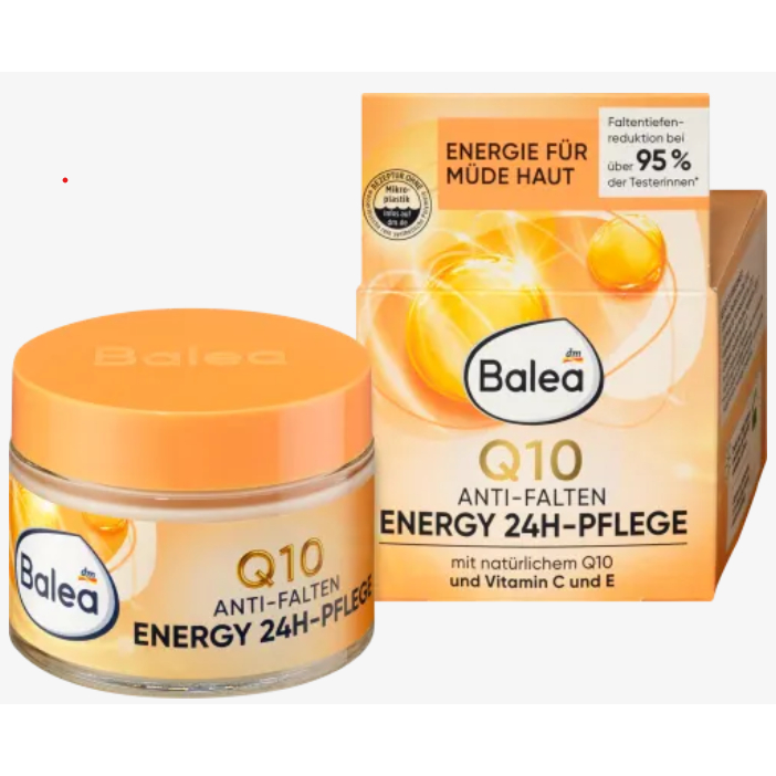 Balea Q10 Anti Falten Energy 24h Tagescreme, 50 ml ครีมบำรุงผิวหน้า ...