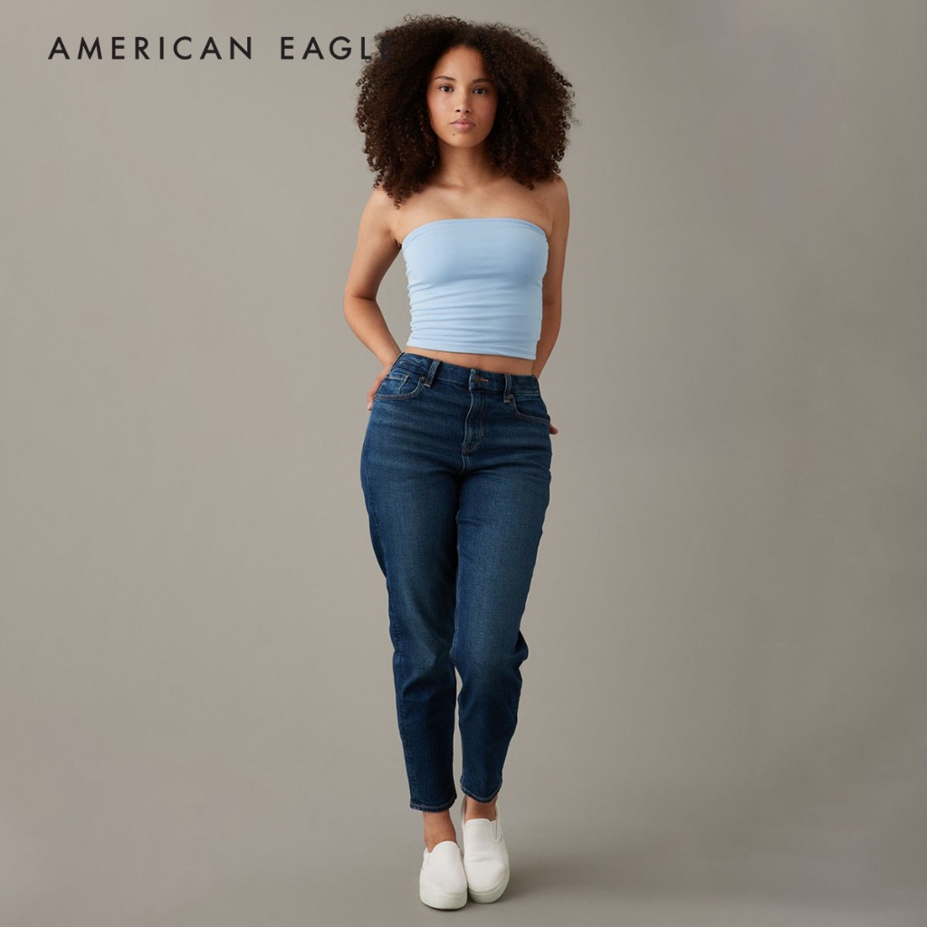 American Eagle Stretch Curvy Mom Jeans