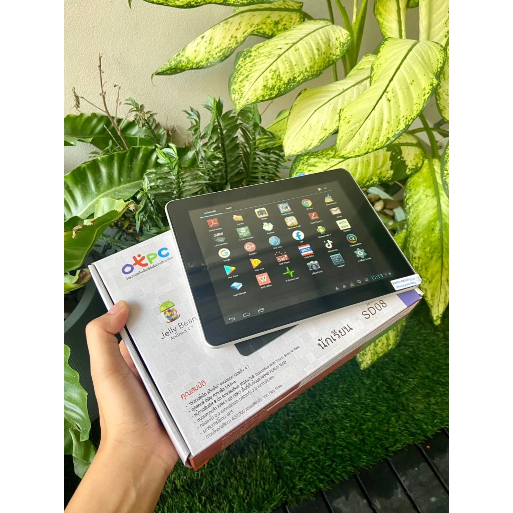 แท็บเล็ต ราคาถูก!! มีกล้อง Tablet OTPC หน้าจอ 8 นิ้ว พร้อมใช้งาน แท็ปเล ...