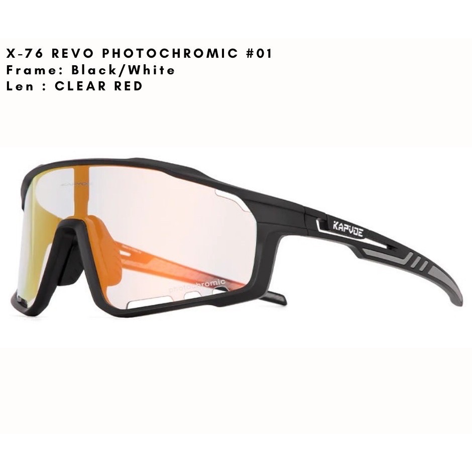 แว่นตากันแดด Kapvoe รุ่น X-76 Revo-Photochromic | Shopee Thailand