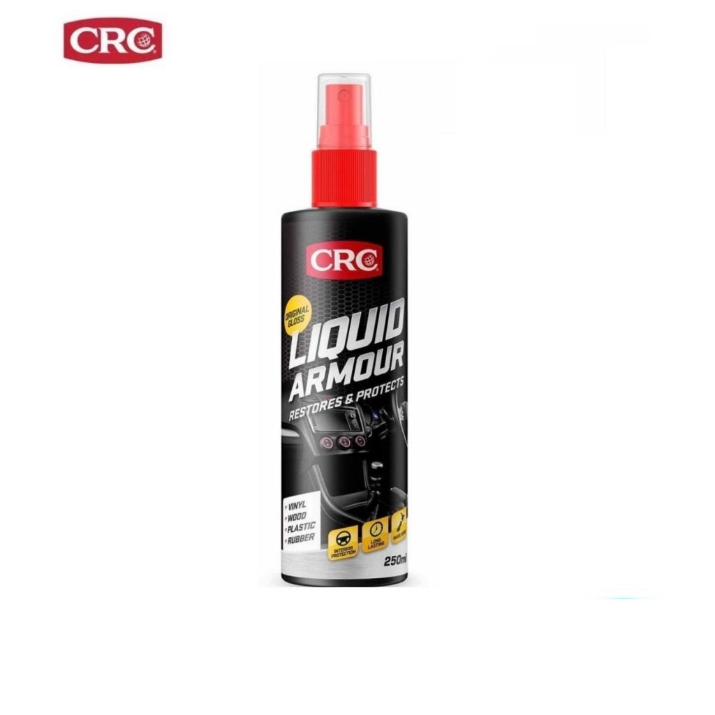 CRC LEATHER AEROSOL LIQUID ARMOUR เสปรย์เคลือบรักษาเบาะหนังและยางรถยนต์ ...