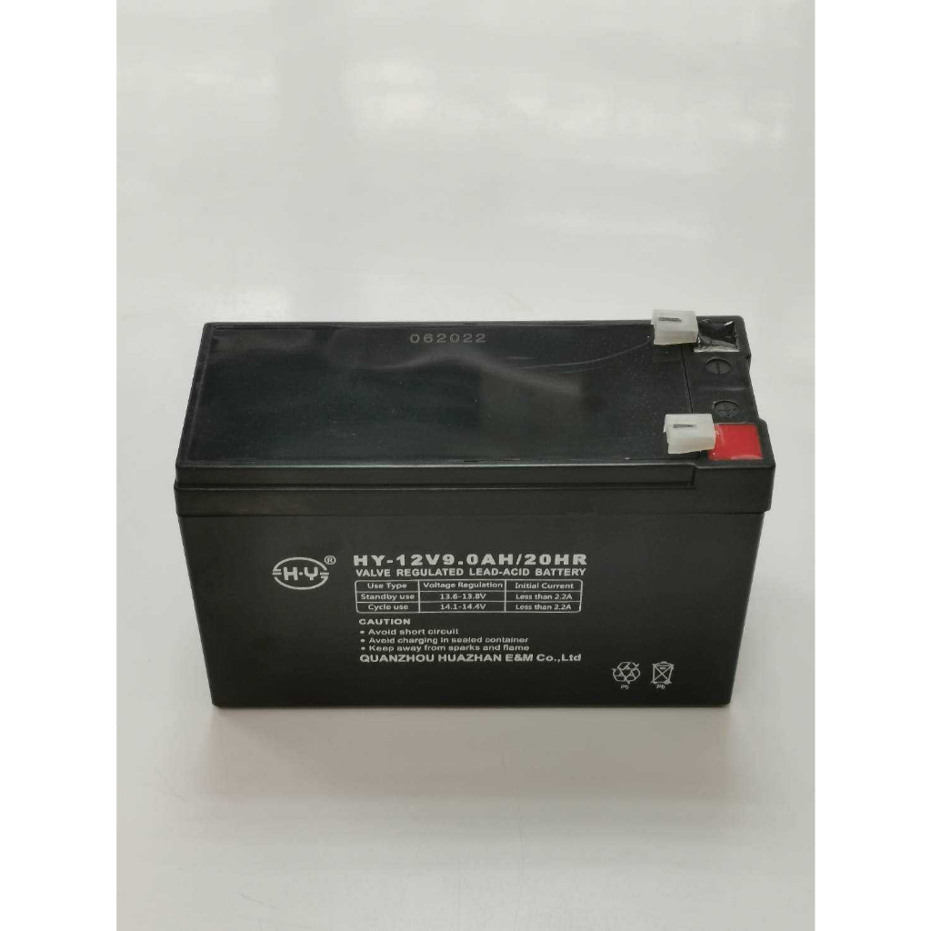 HY Battery (แบตเตอรี่) HY - 12 V 9.0 AH / 20 HR | Shopee Thailand