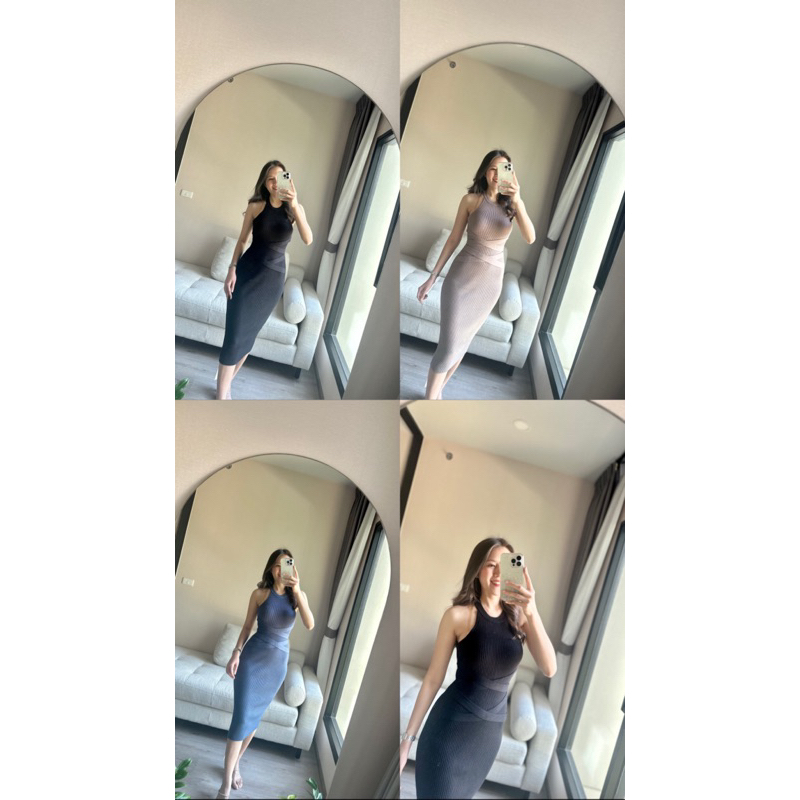 Very so slim dress 550 บาท | Shopee Thailand
