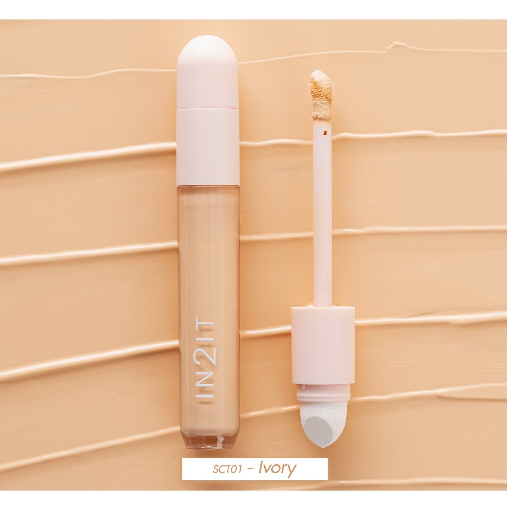 IN2IT True Skin Concealer - Liquid Concealer SCT คอนซีลเลอร์เนื้อครีม ...