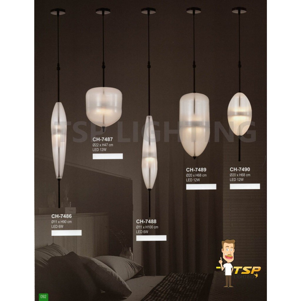 TSP- pendant light โคมไฟห้อย โคมไฟเพดาน สไตล์โมเดิร์น | Shopee Thailand