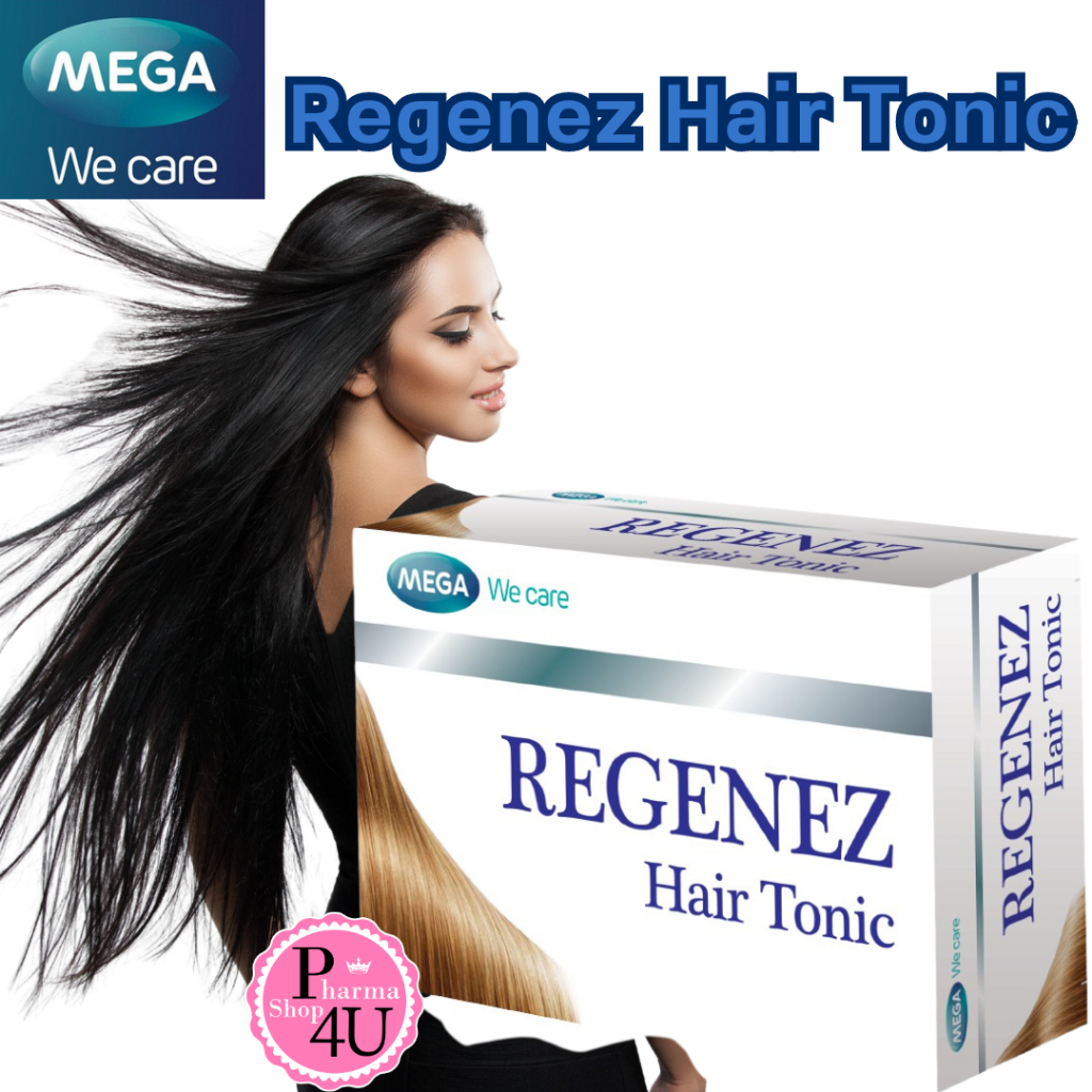 Mega We Care Regenez Hair Tonic 30 ML. รีจีเนซ แฮร์โทนิค ส เปรย์ [1977] | Shopee Thailand