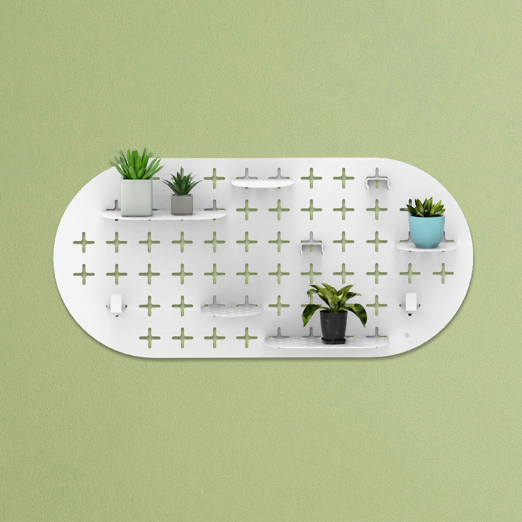 แผ่นวางของกระดานติดผนัง อุปกรณ์ตกแต่ง ชั้นวางของแผ่นวางของติดผนัง ทำให้บ้านเป็นระเบียบมากขึ้น ...