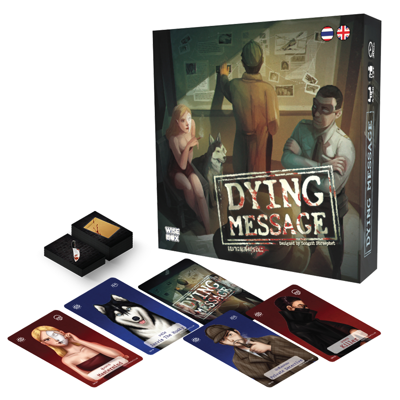 Dying Message เบาะแสะมรณะ (EN/TH) Board game บอร์ดเกม ของแท้ | Shopee ...