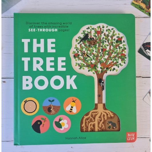 [หนังสือ เด็ก] See through Book The Tree, The Body, The Earth ปกแข็ง ...