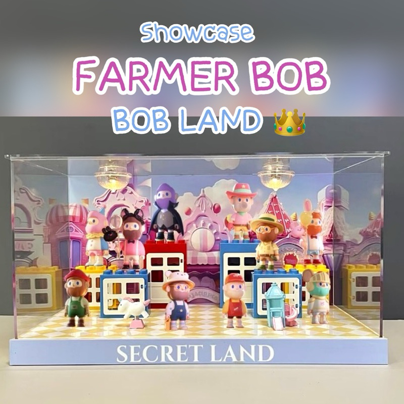 ตู้โชว์ FARMER BOB V8 | Bob Land Series กล่องอคิลิคใส่โมเดล พร้อม ...