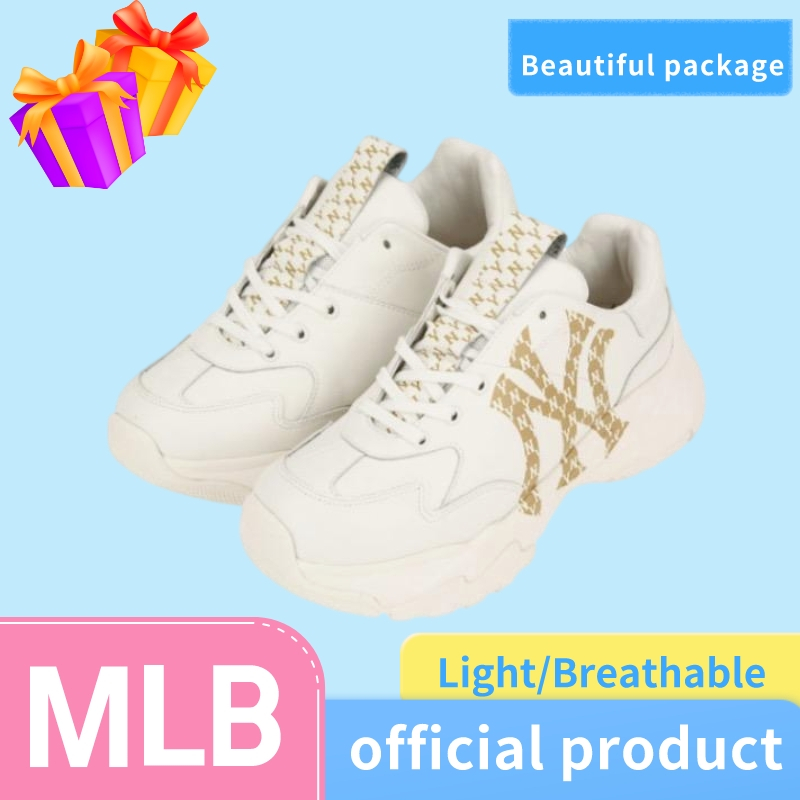 MLB รองเท้าผ้าใบ Chunky Monogram Lt NEW YORK YANKEES | Shopee Thailand