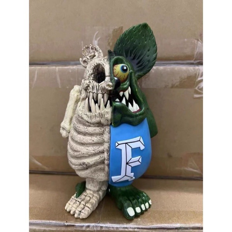 RF RAT FINK Anatomy Wacky Wobbler PVC Figure 20 cm | Shopee Thailand