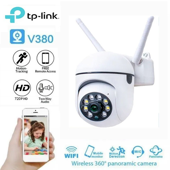 tp-link. 360° wifi 2.4G/5G กล้องวงจรปิดดูผ่านมือถือ กล้องวงจรปิดไร้สาย ...