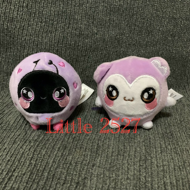 Squeezamals Purple Monkey , Squeezamals Liz the Ladybug (สูง2นิ้ว ...