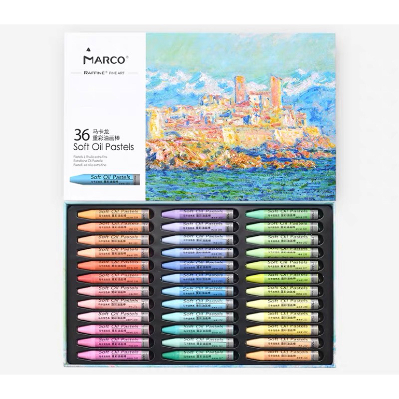 Marco Raffine oil pastel 36 48 สี | Shopee Thailand