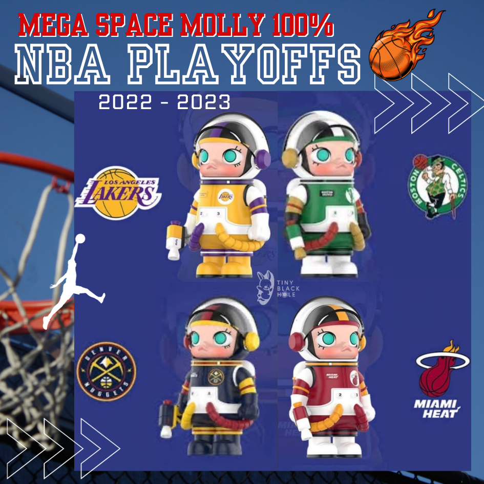 [พร้อมส่ง] Pop Mart: Mega Space Molly 100% 2022-2023 NBA | Shopee Thailand