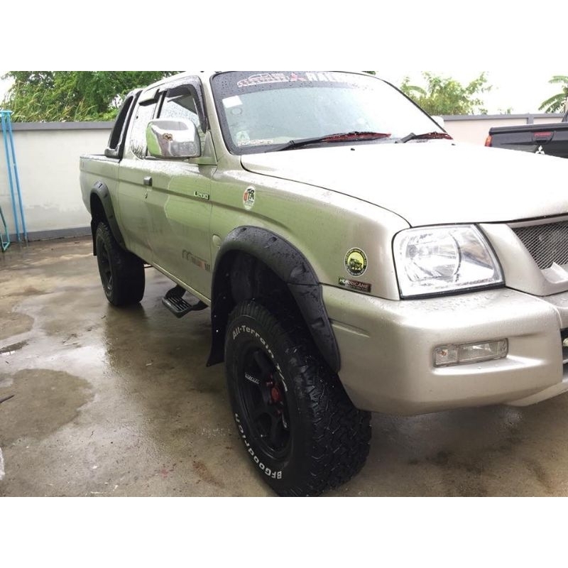 คิ้วล้อ ซุ้มล้อ โป้งล้อ mitsubishi strada l200 cab งานหนา แข็งแรง รถ ...