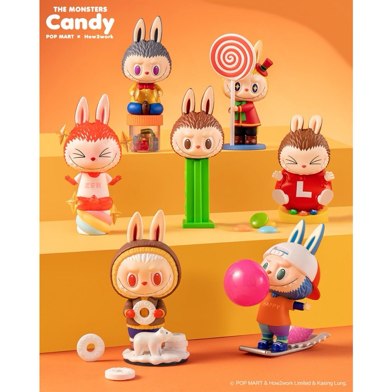 [ราคาพิเศษ] โมเดล LABUBU The Monsters Candy Series | Shopee Thailand