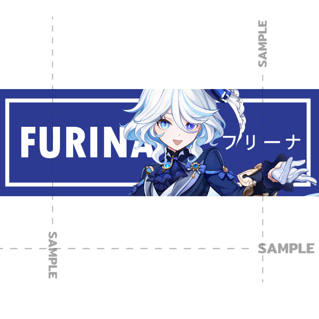 Furina Genshin Impact สติ๊กเกอร์ 2 แผ่น Genshin Sticker เกนชิน | Shopee ...