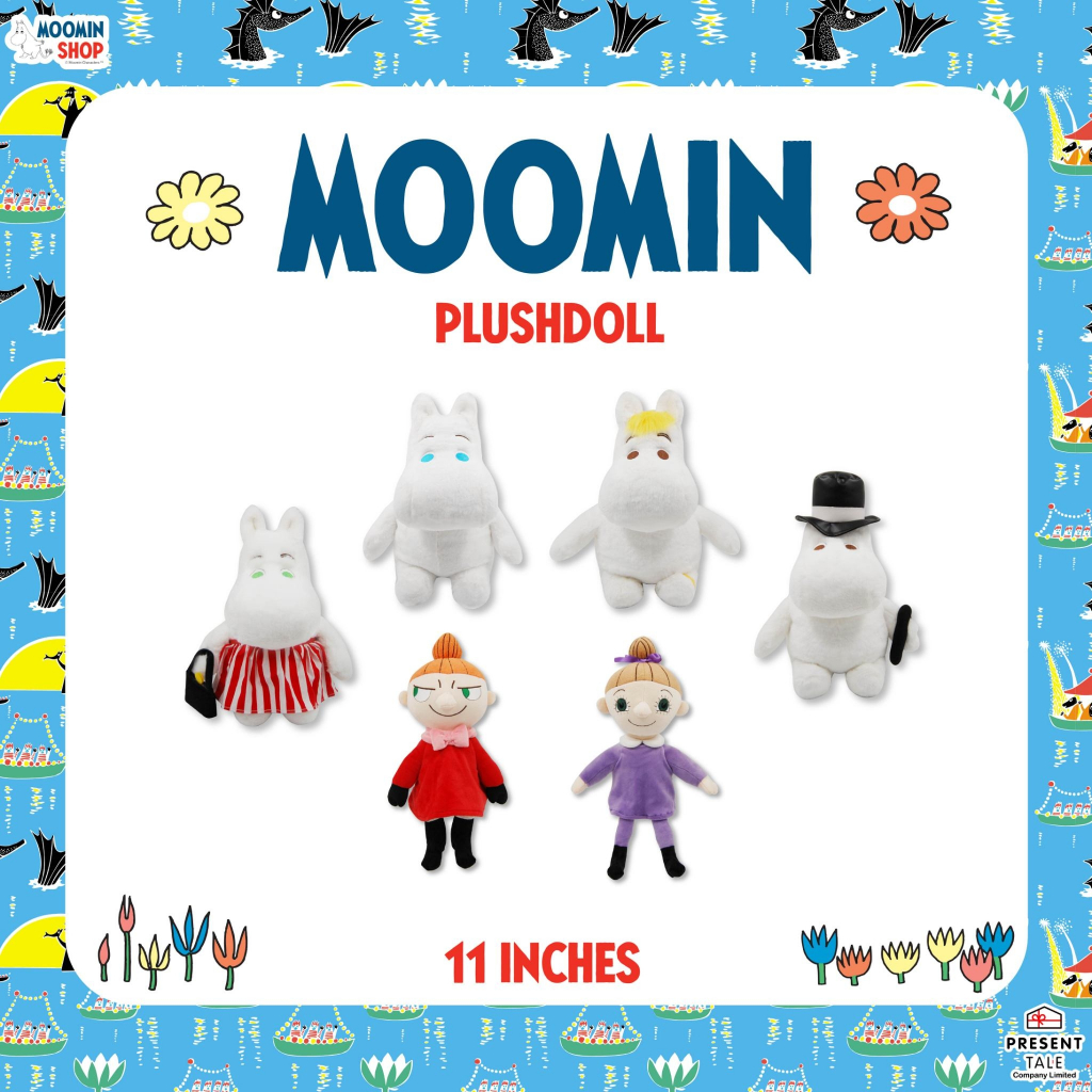 Plush Doll 11 inch Moomin Collection | Shopee Thailand