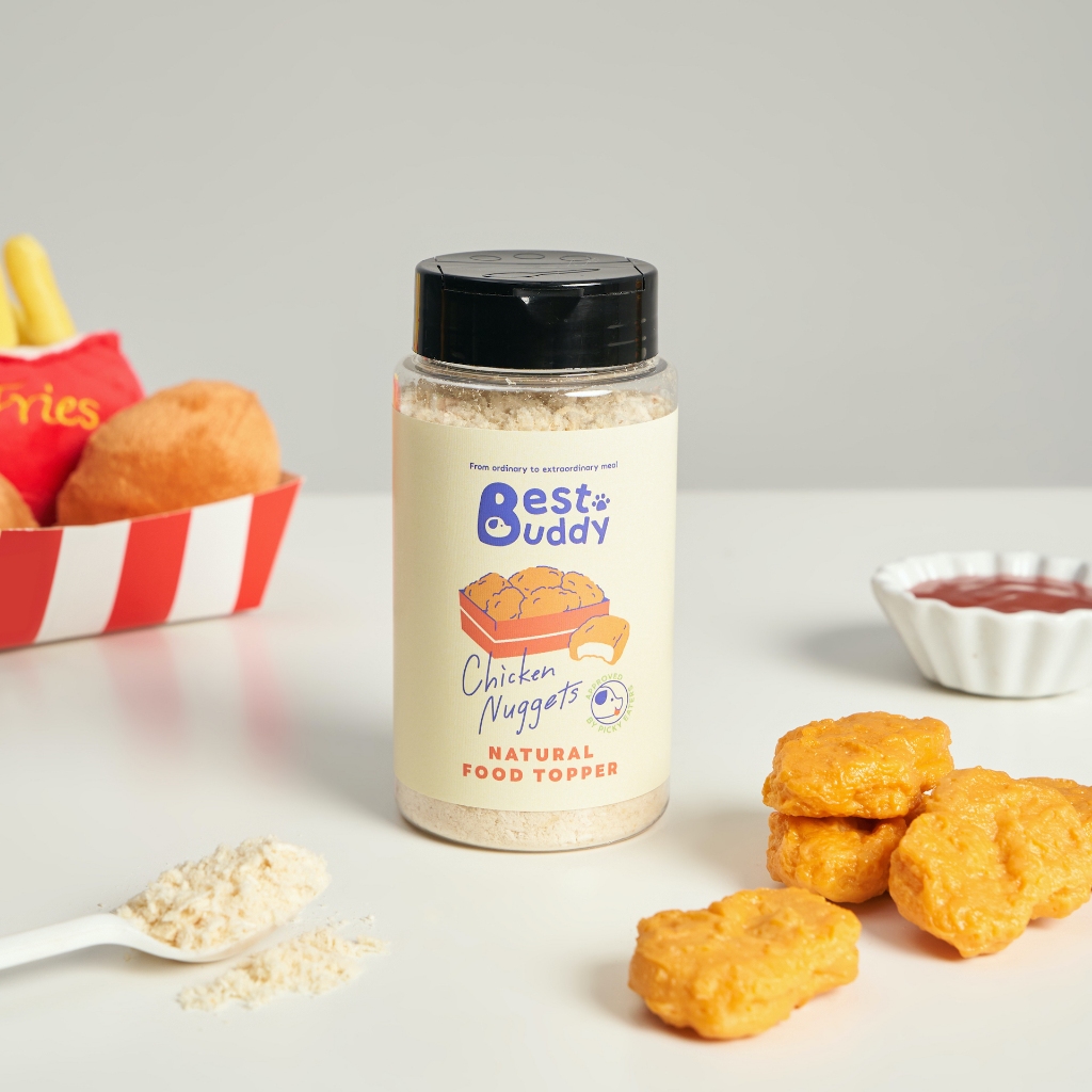 Chicken Nugget Natural Food Topper - ผงโรยอาหารสำหรับสุนัขและแมว ผงโรย ...