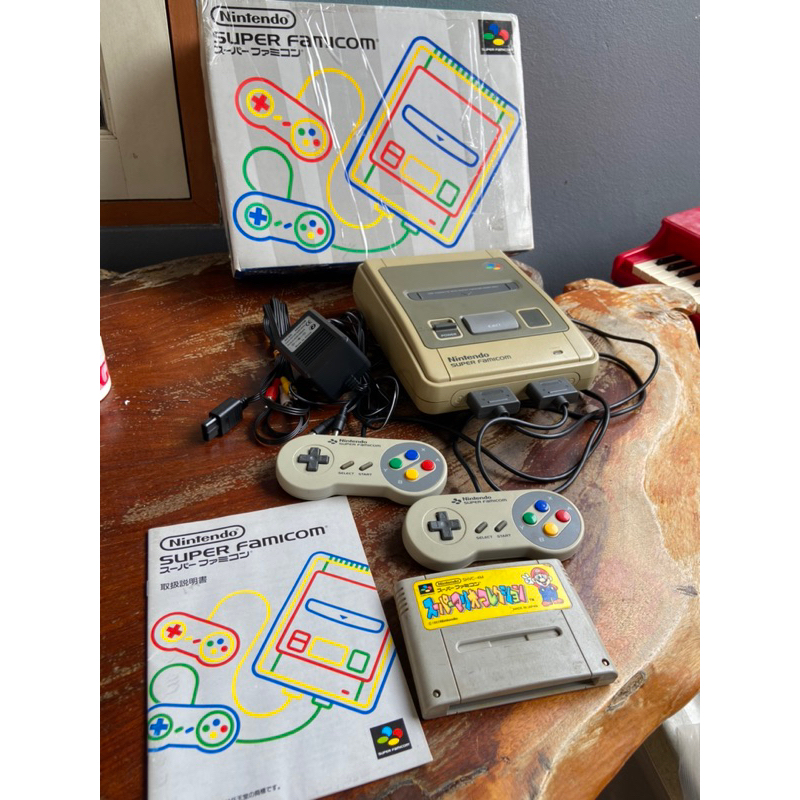 Nintendo super famicom เครื่องเล่นเกม SFC มือสองญี่ปุ่น | Shopee Thailand