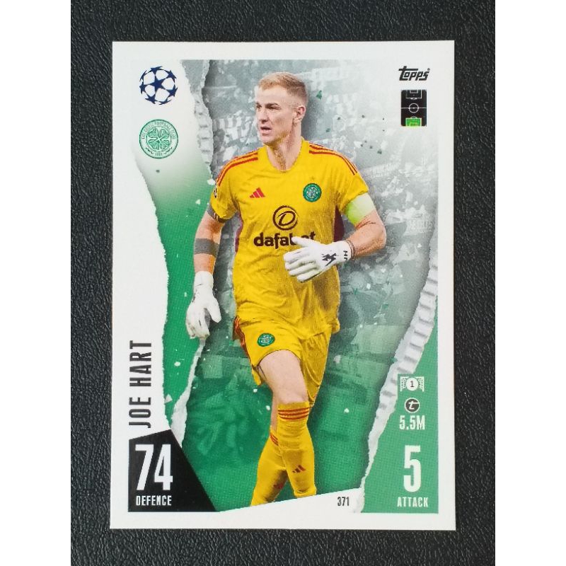 การ์ดฟุตบอล ทีมกลาสโกลว์ เซลติก CELTIC FC MATCH ATTAX 2023/24 UEFA ...