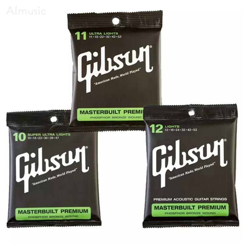 Gibson Acoustic Guitar String 010 011 012 Tali Gitar Gibson Akustik ...