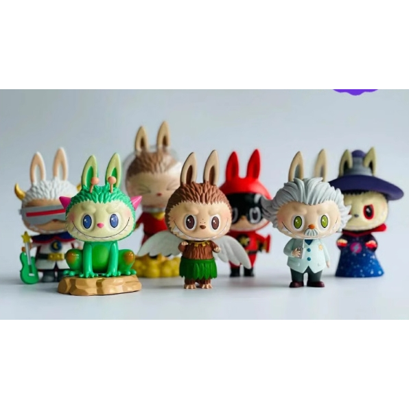 LABUBU Elf Universe Adventure Series Bubble Mart รูปของเล่นอินเทรนด์ ...