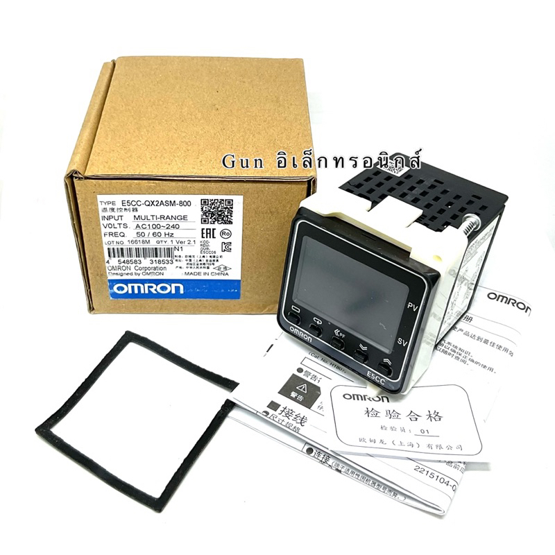 E5CC-QX2ASM-800 OMRON (แท้)Temperature Controller เครื่องควบคุมอุณหภูมิ ...