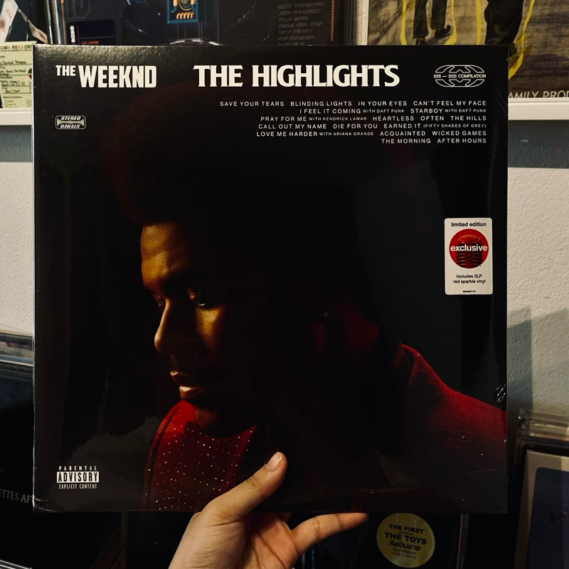 แผ่นเสียง The Weeknd - The Hightlights (Vinyl) | Shopee Thailand