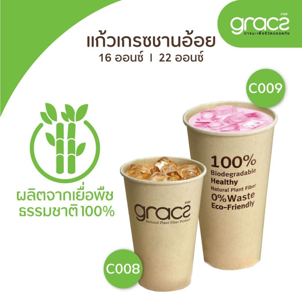 แก้วเครื่องดื่มเย็น 22 ออนซ์ รุ่น C009 [GRACZ SIMPLE] | Shopee Thailand