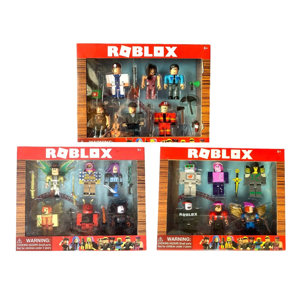 ROBLOX BOX ชุดโมเดลตุ๊กตาฟิกเกอร์โรบอกซ์ Set 6 Pcs/Box | Shopee Thailand