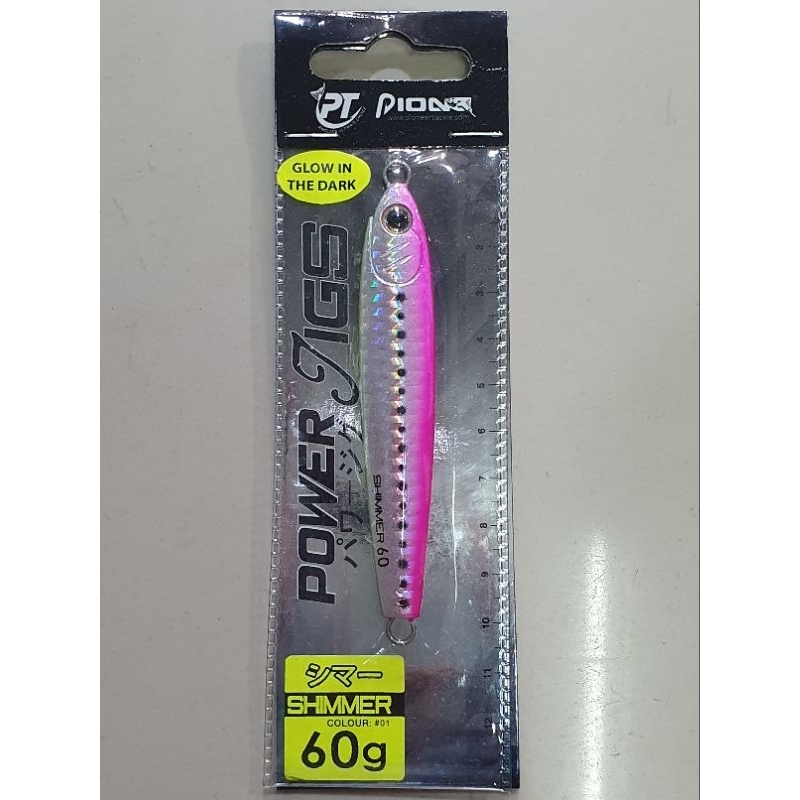 เหยื่อจิ๊กกิ้ง Pioneer Shimmer 60g/80g | Shopee Thailand