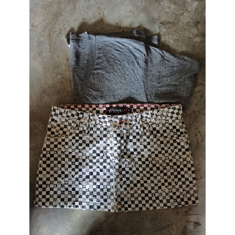 กระโปรง สั้น volcom แท้100% | Shopee Thailand