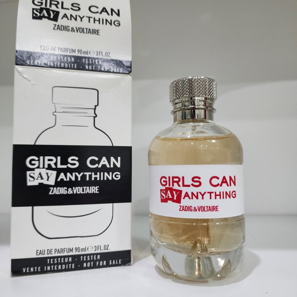 Zadig & Voltaire Girls Can Say Anything EDP 90ml ติดขวด กดแบ่งไป2ml ...