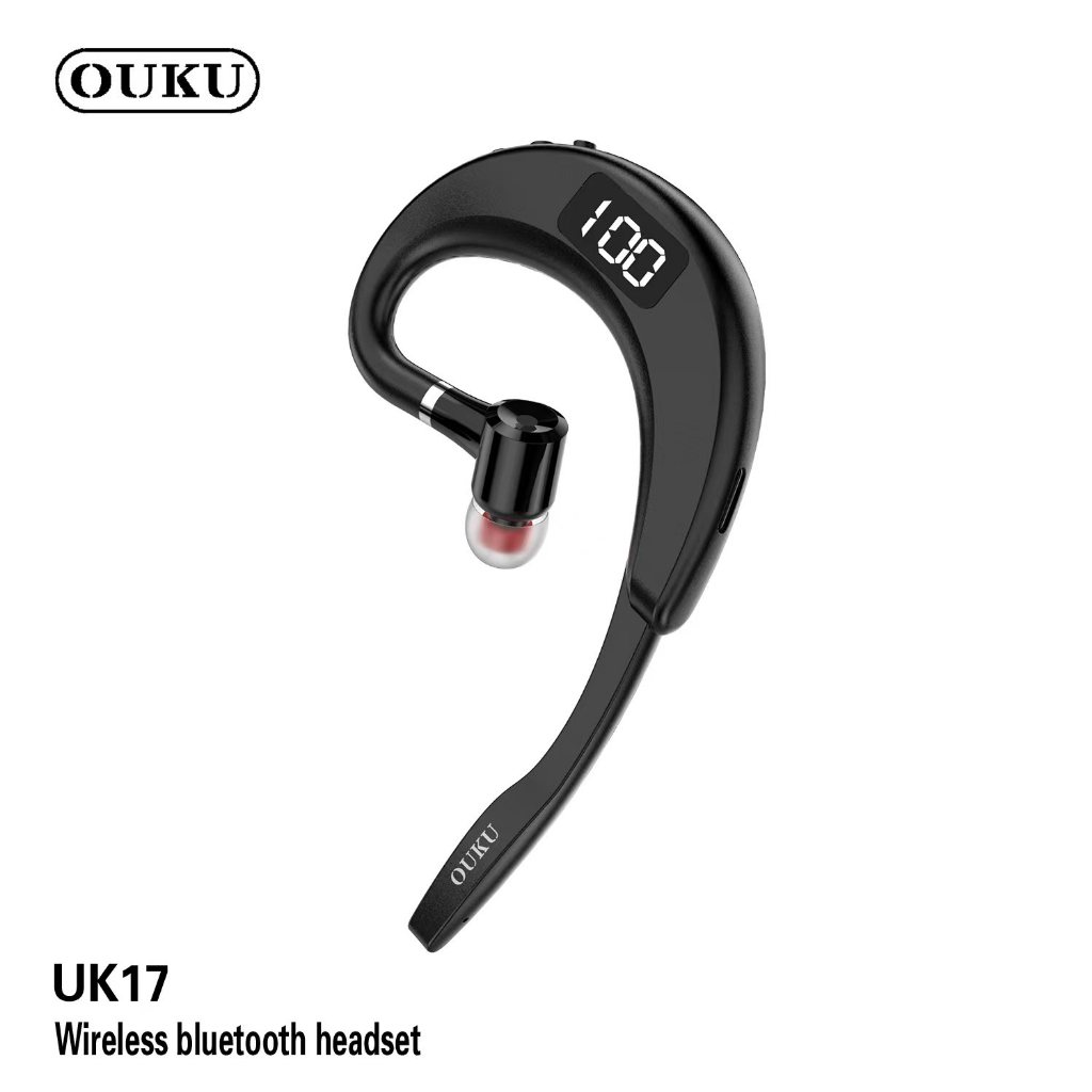OUKU รุ่น UK17 หูฟังบลูทูธไร้สายแบบเกี่ยวหูข้างเดียว Wireless Bluetooth ...