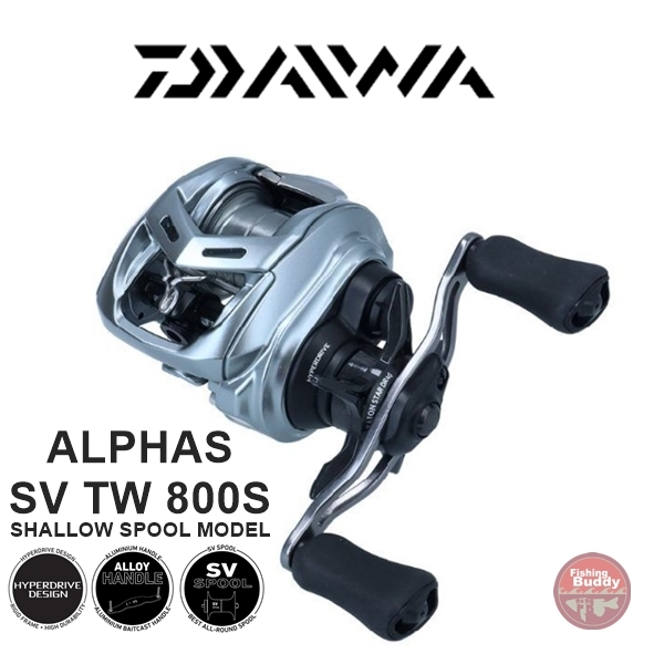 รอก Daiwa Alphas SV TW 800S H , 800 H รอบ 7.1:1 ของแท้100% | Shopee Thailand