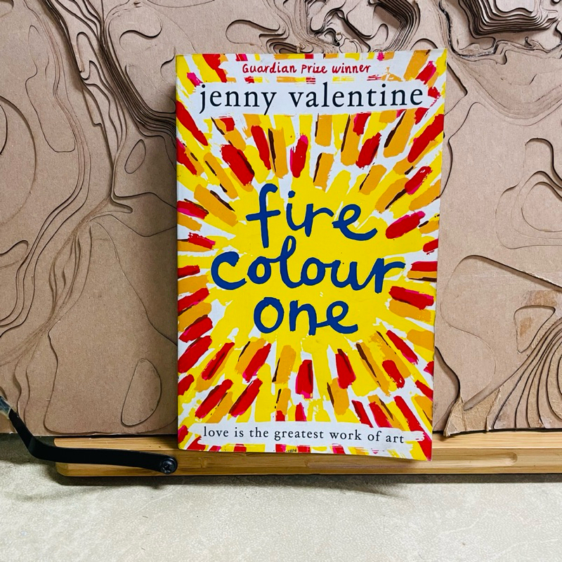 ค209 Guardian Prize winner jenny valentine fire colour one love is the ...
