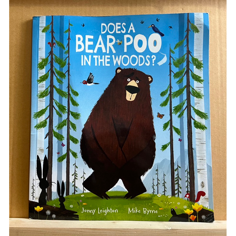 DOES A BEAR POO IN THE WOODS? ปกอ่อน มือสอง | Shopee Thailand