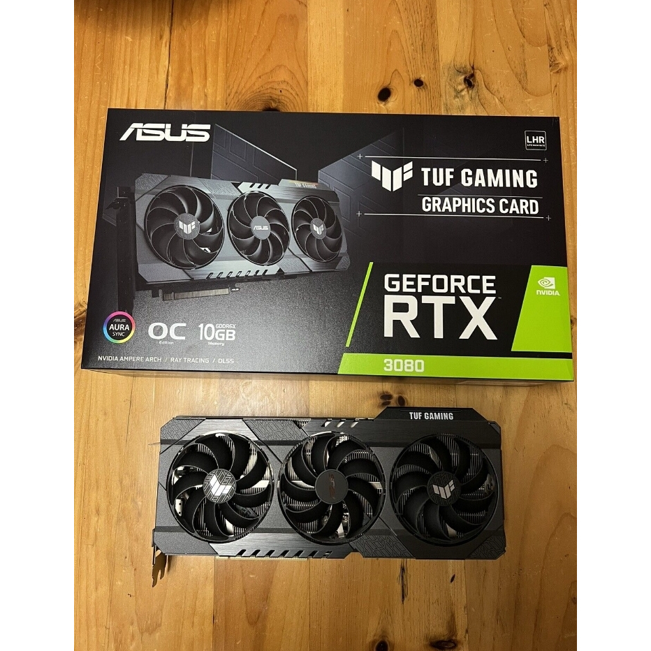 ASUS TUF Gaming GeForce RTX 3080 OC 10GB GDDR6X Graphics Card | Shopee Thailand