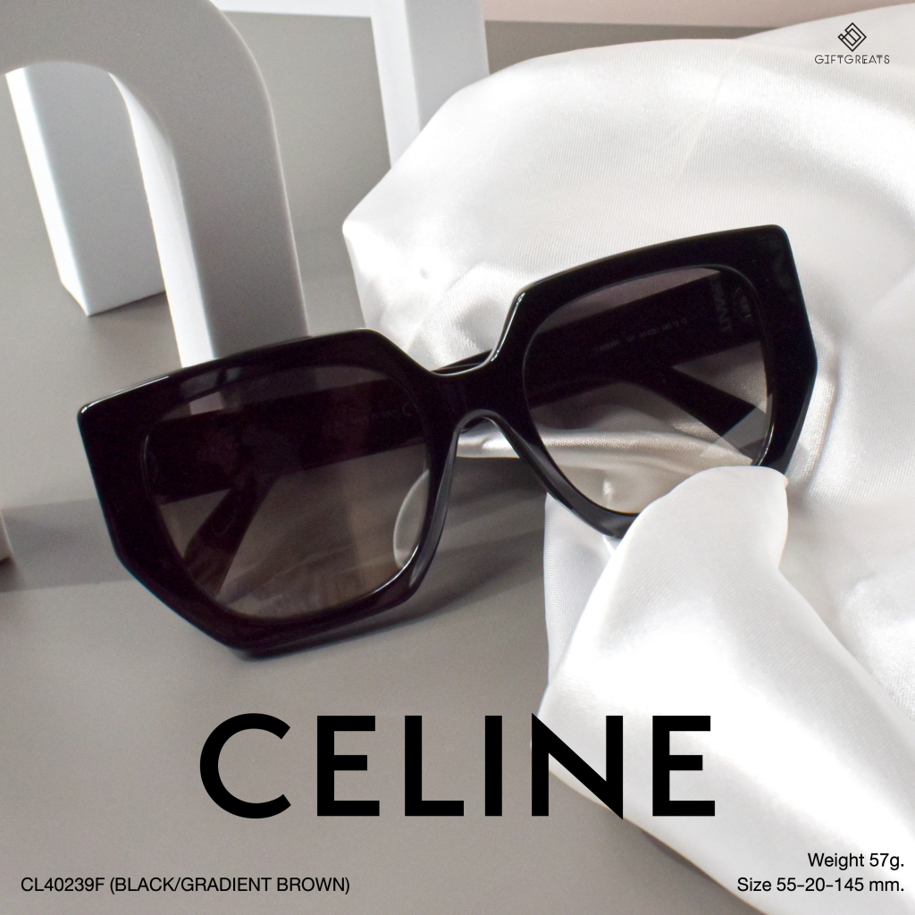 NEW CELINE รุ่น CL40253F - ซีลีน แว่นกันแดด giftgreats | Shopee Thailand