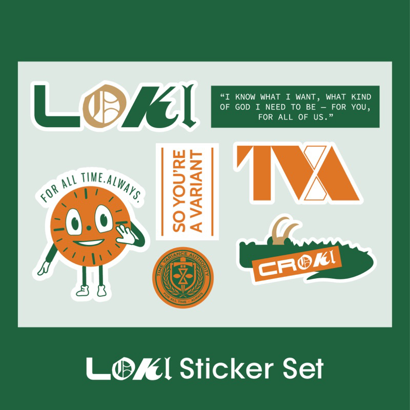 สติ๊กเกอร์ โลกิ ซีรี่ย์ / sticker loki series | Shopee Thailand