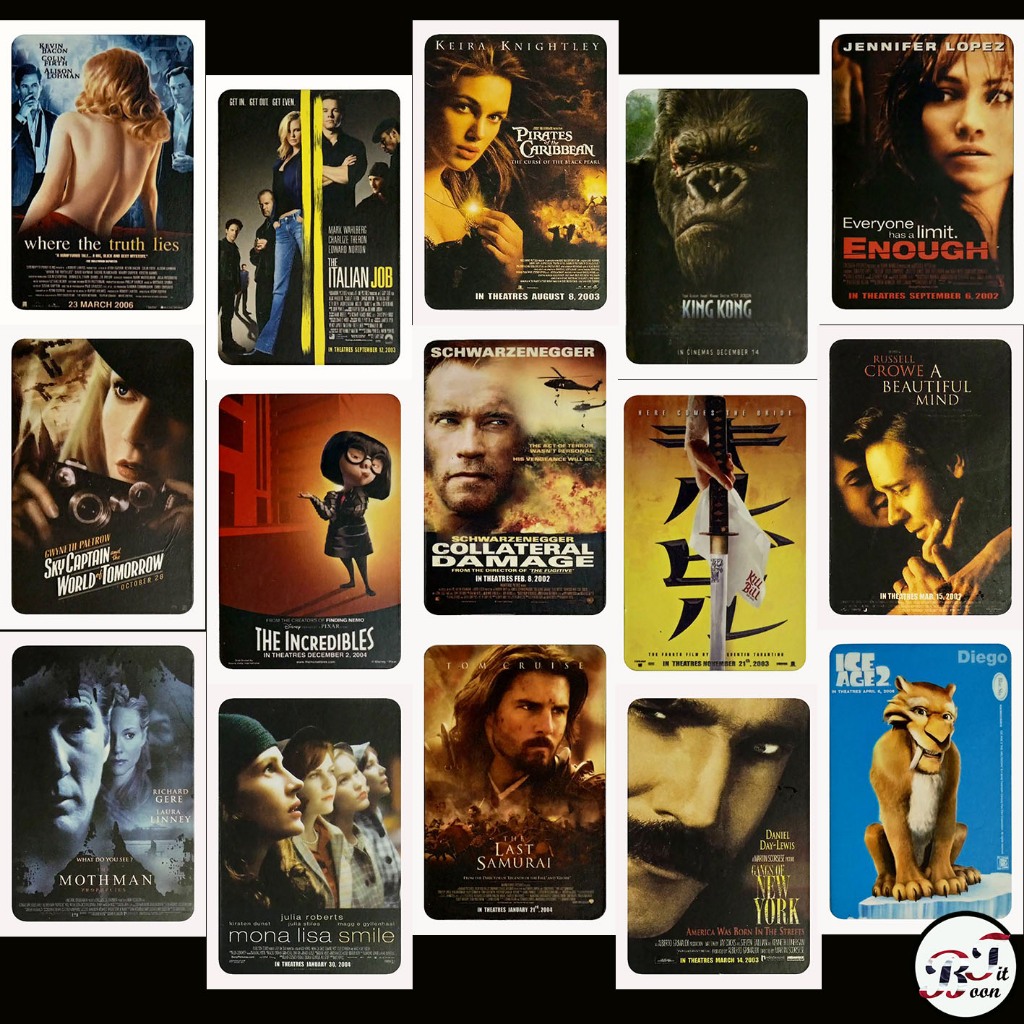 แม่เหล็กติดตู้เย็น ภาพยนตร์ต่างประเทศ Magnet Movie | Shopee Thailand