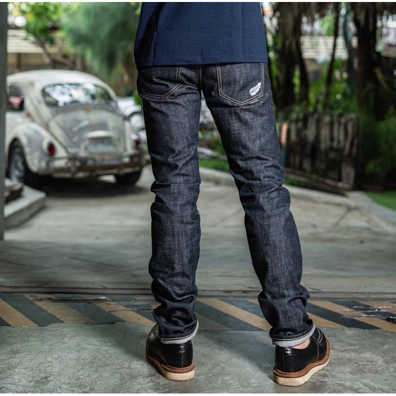 Pinion denim Blue Dragon 18Oz ทรงกระบอกเล็ก สินค้าลิขสิทธิ์แบรนด์ไทย ...