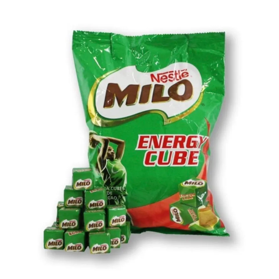 Nestle Milo Energy Cube 1 ห่อ มี 100 ชิ้น น้ำหนัก 275 กรัม BB.30/06/24 ...