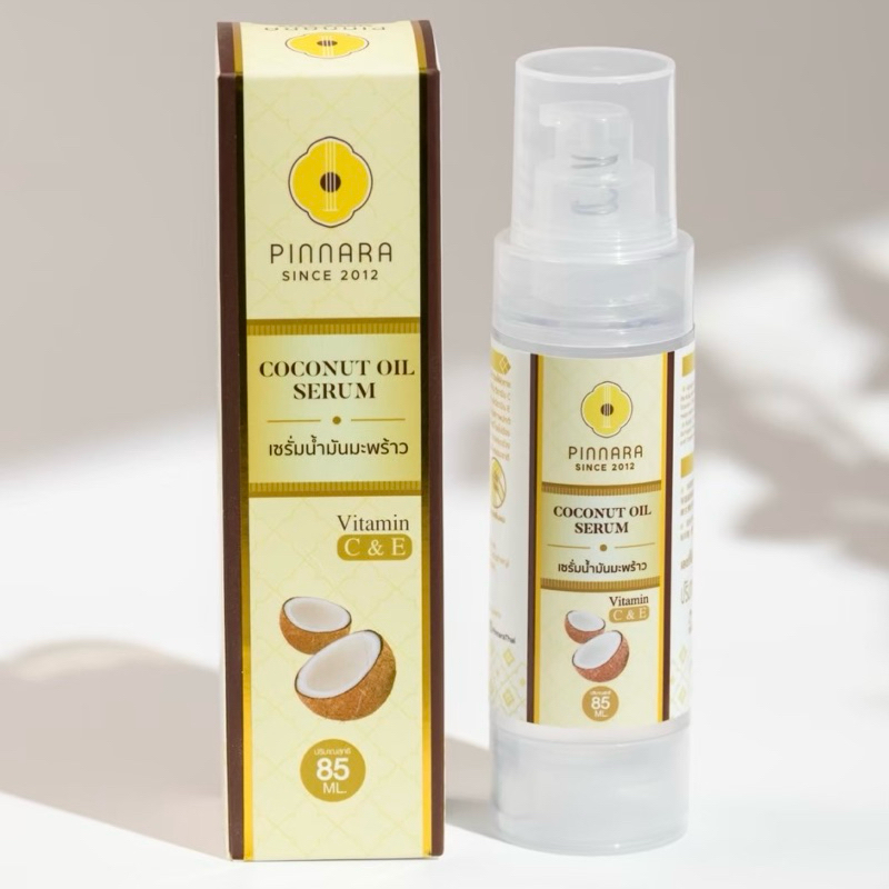 Pinnara Coconut Oil Serum เซรั่มน้ำมันมะพร้าวพิณนารา ล็อตใหม่ [ราคา ...