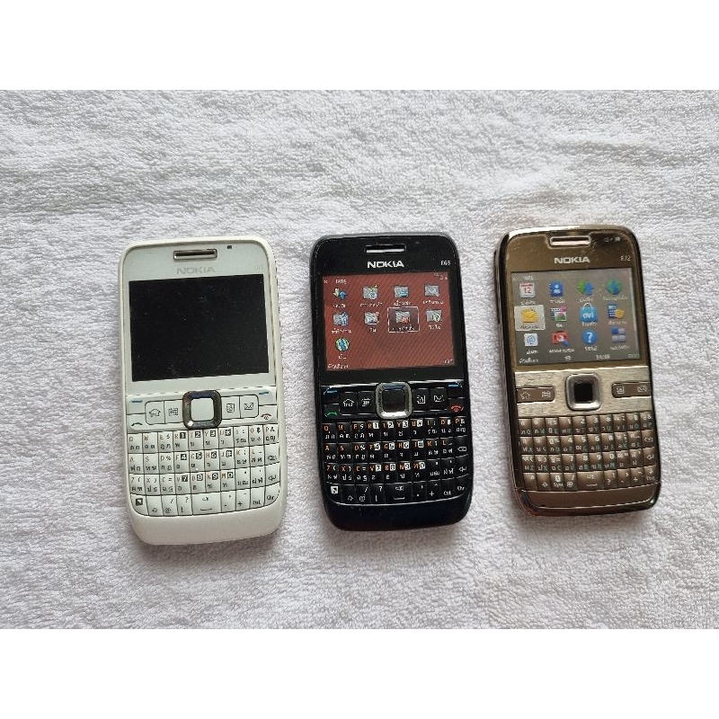 Nokia E63 E72 E5 E6 รองรับ3G เครื่องไทยแท้ๆ สวยๆ มือถือปุ่มกด สะสม ...