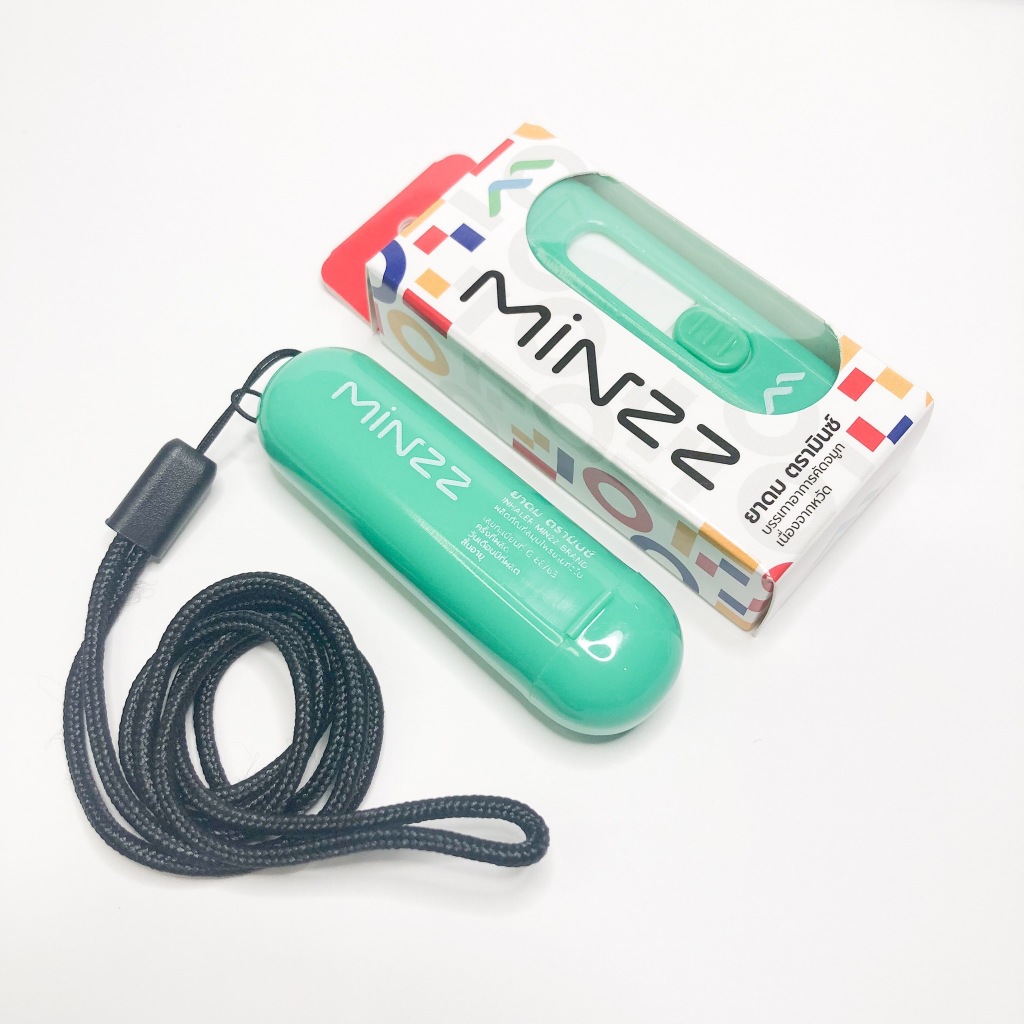 ยาดม MINZZ มินซ์ แถมห่วงหรือสายคล้อง | Shopee Thailand
